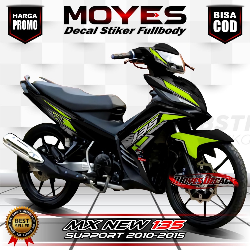 Jual Decal Jupiter Mx New 135 Fullbody Stiker Variasi Mx 135 New Full Body | Shopee Indonesia