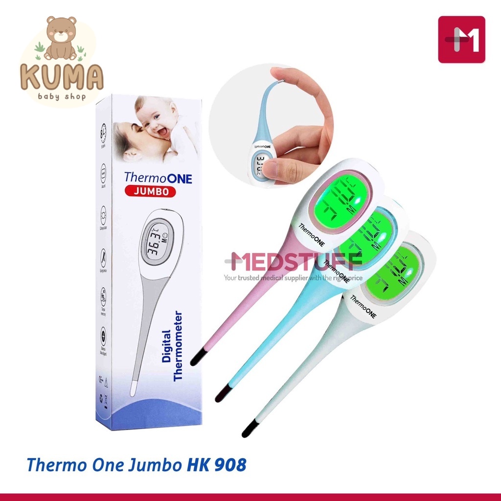 Jual Thermo One Jumbo Termometer Digital Onemed | Shopee Indonesia