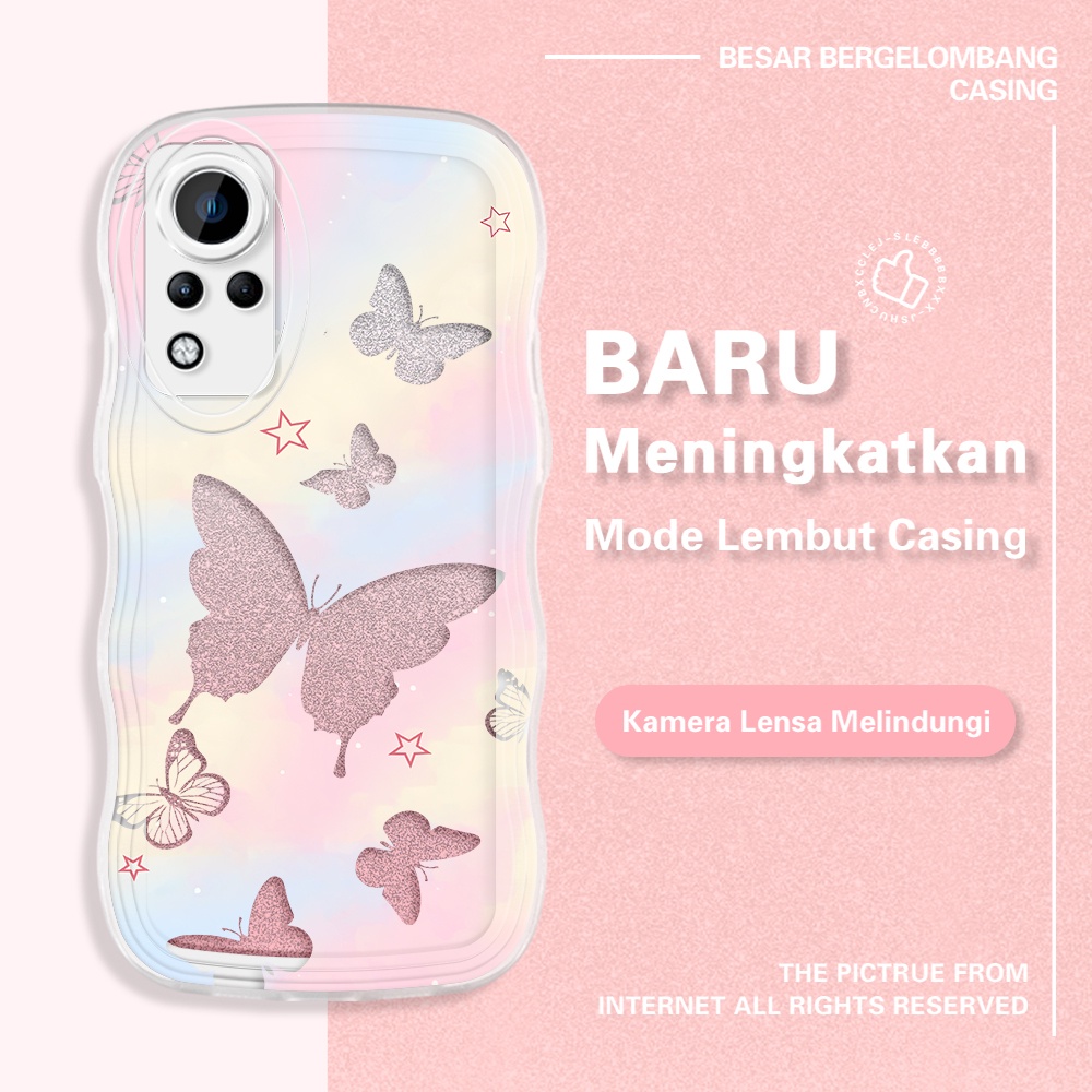 Jual Infinix Note 11 12 G88 NFC X663 Untuk Casing Glitter Bergelombang ...