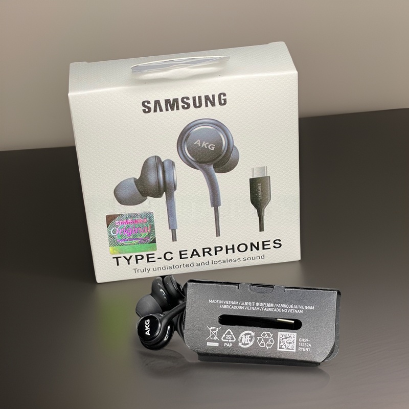 Jual Earphone Headset Type C Samsung Tuned by AKG Original 100% ...