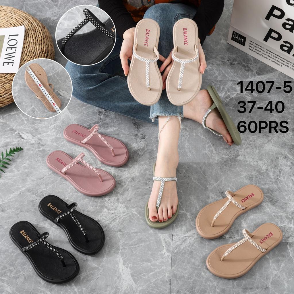 Jual Sandal Jepit Wanita 1407-5 Jelly Non-Slip Soles Best Seller | Shopee Indonesia