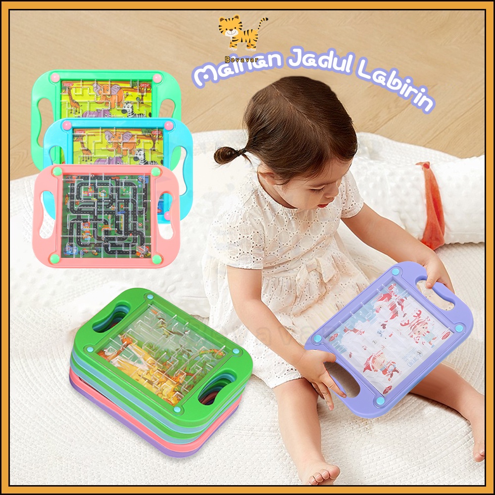 Jual ID BEVAVAR Mainan labirin jadul bola maze labirynt/Mainan Edukasi ...