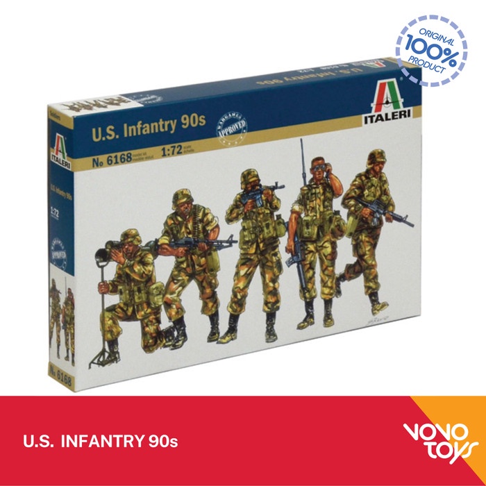 Jual Miniature Figure U.S. Infantry 90s by Italeri 1/72 | Shopee Indonesia