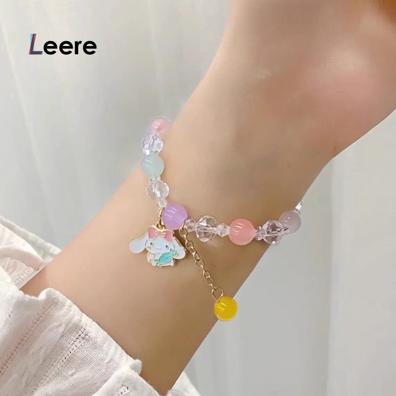 Jual LEERE -Gelang Warna Permen Cinnamoroll Kartun Gelang Kristal ...