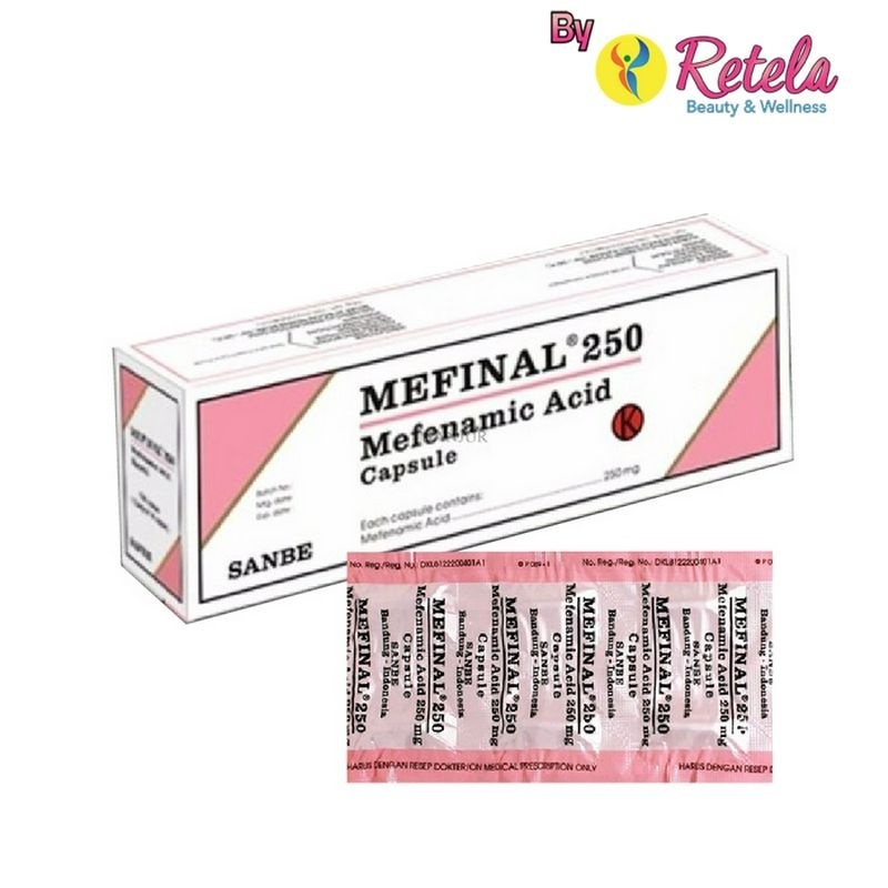 Jual MEFINAL 250MG 1 BLISTER 10 TABLET | Shopee Indonesia