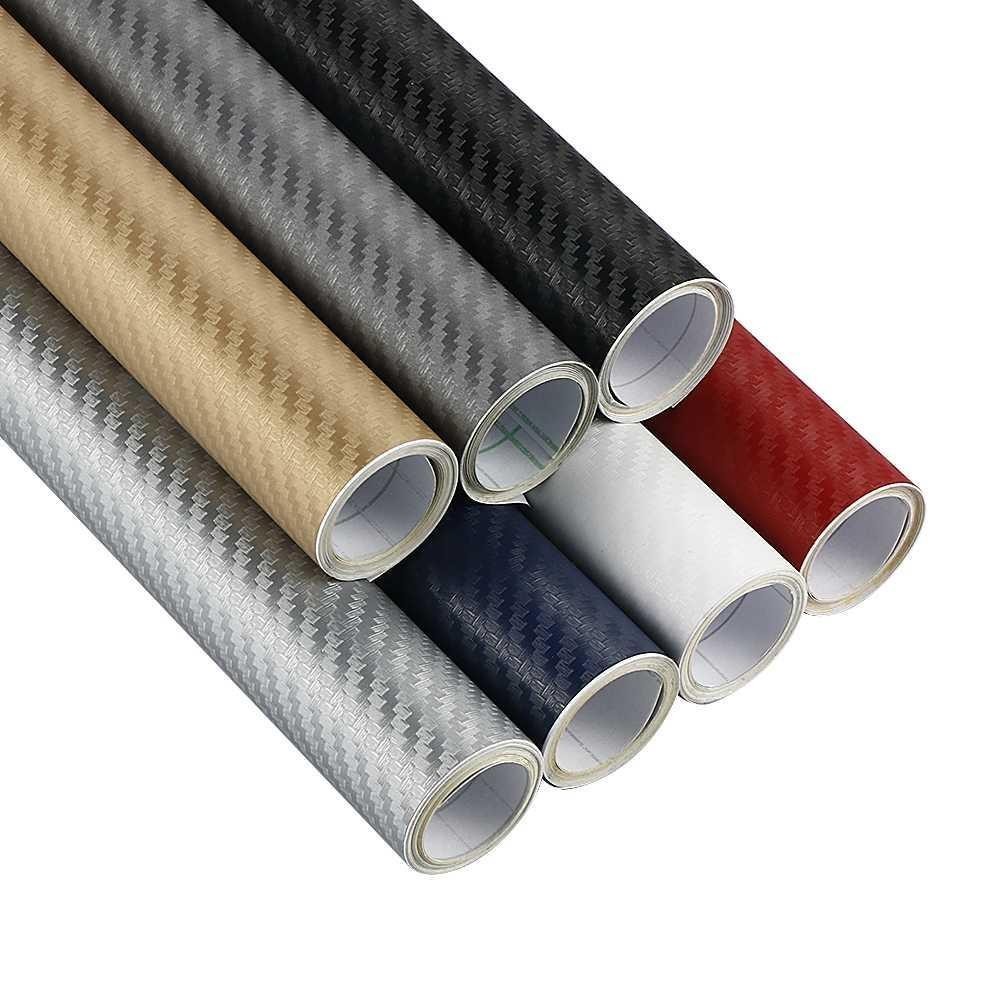 Jual Stiker Vinyl Carbon Fiber Mobil Car Wrap 3D Multifungsi 126 x 30 ...
