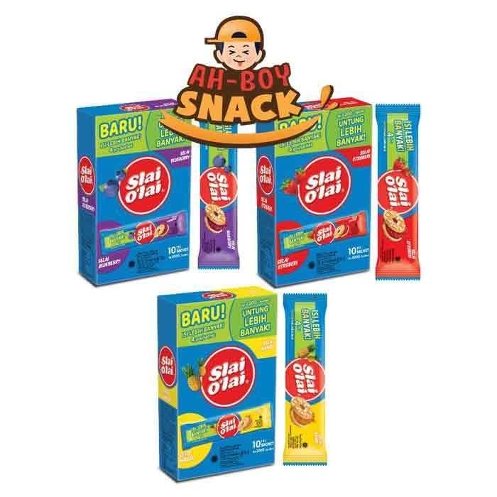 Jual SLAI OLAI BOX - ISI 10 PCS ECER RP. 2000 - VARIAN BLUEBERRY ...