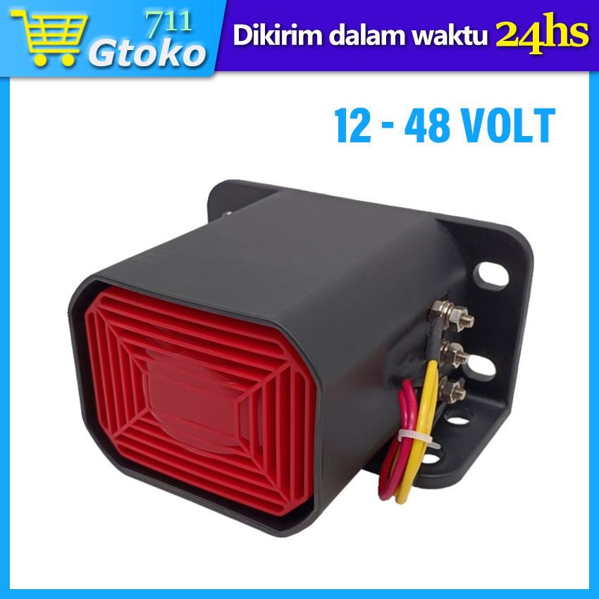 Jual Klakson Mundur Back Buzzer Alarm Atret Mobil Truk Anti Air 3 Suara ...