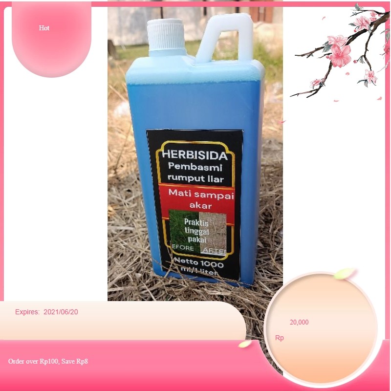 Jual Cairan Pembasmi Rumput Liar & Gulma/Herbisida/Rumput Mati Sampai ...