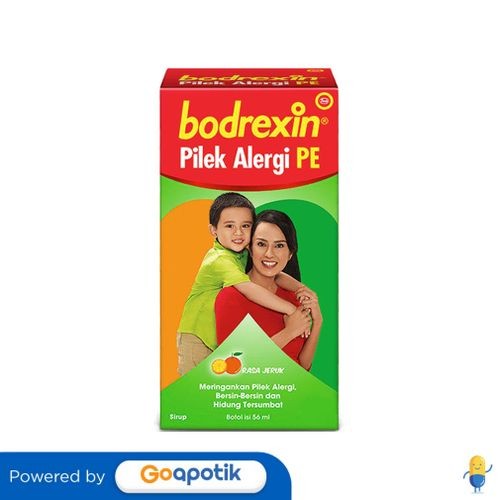Jual Bodrexin Pilek Alergi Pe Rasa Jeruk Syrup 56 Ml | Shopee Indonesia
