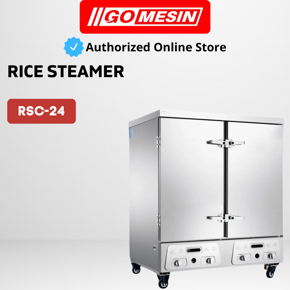 Jual Rice Steamer Gomesin RSC-24 Mesin Penanak Nasi 24 Tray Original | Shopee Indonesia