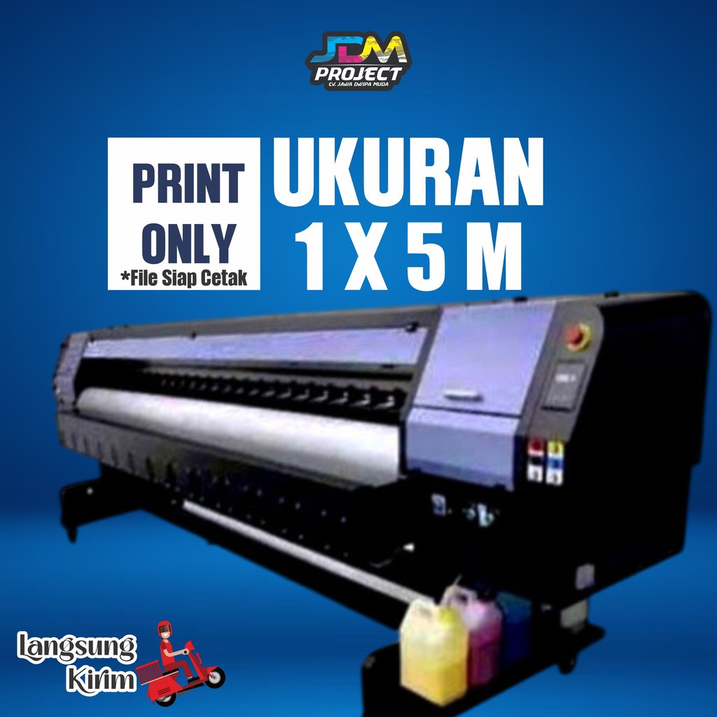 Jual Cetak Banner Spanduk Baliho MMT Uk 500 x 100 CM (Hanya untuk Siap ...