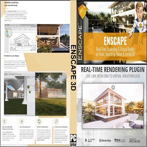 Jual ENSCAPE 3D v2.3.2.7 Windows Plugin sketchup Bonus Sketchup 2018 ...