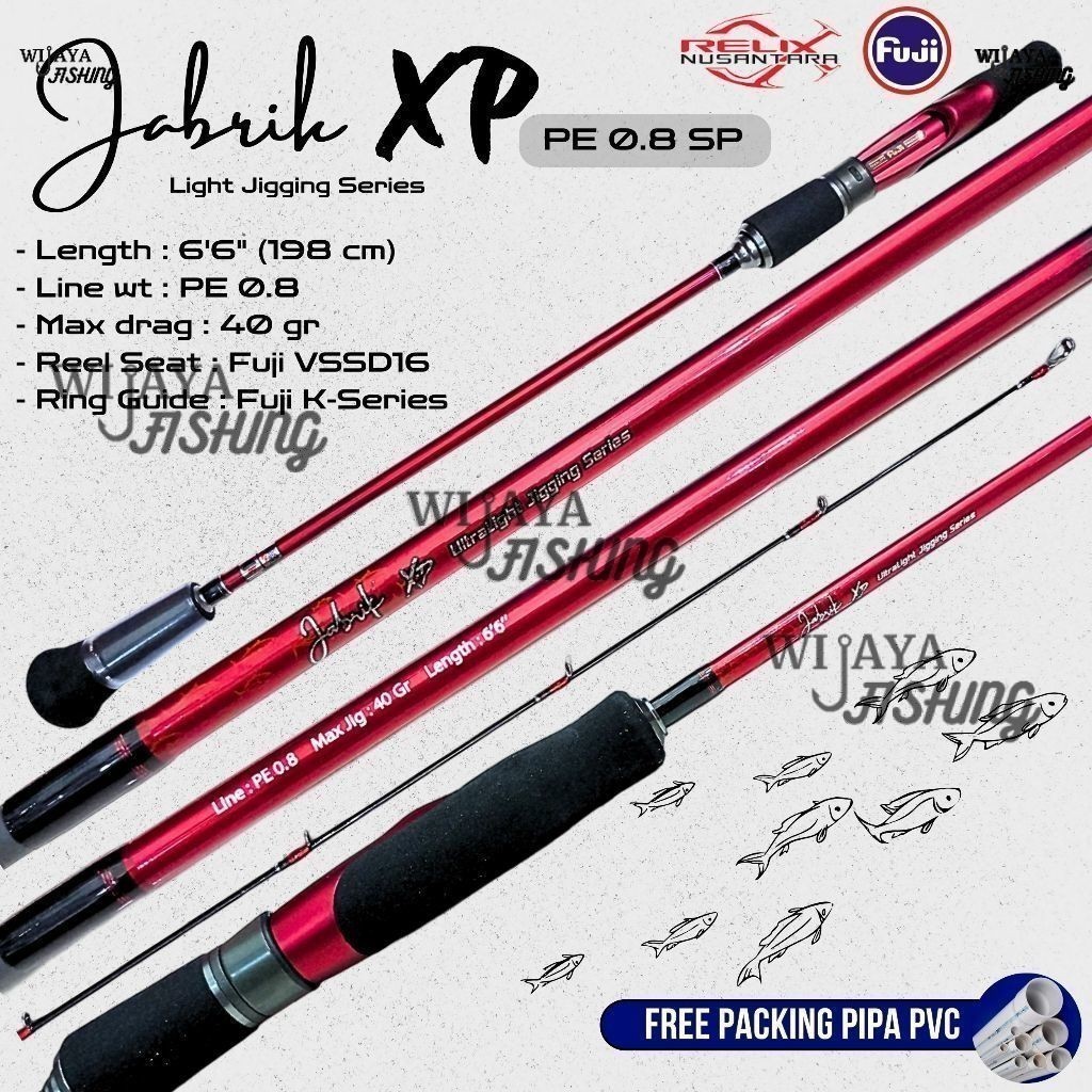 Jual RELIX NUSANTARA JORAN JABRIK XP GEN 2 SPINNING PE 0.6 smp dg PE 2 Free Packing Pipa paralon ...