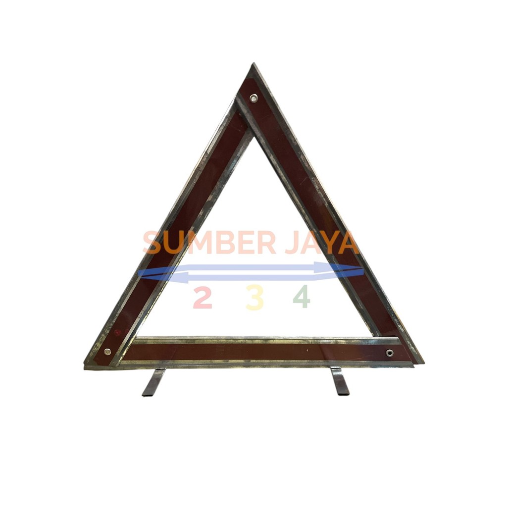 Jual Segitiga pengaman mobil / rambu tanda segitiga / segitiga darurat ...