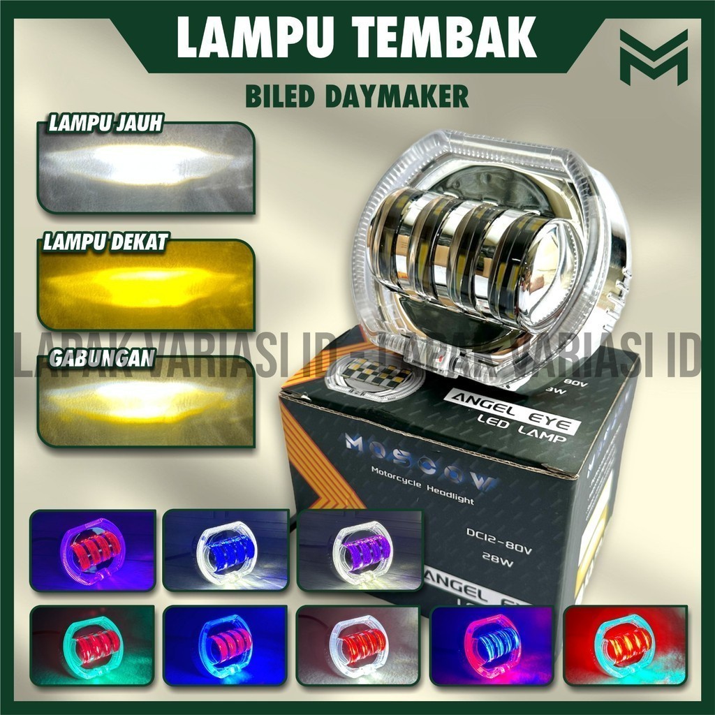 Jual PROMO SHOPEE TERMURAH BILED DAYMAKER billed Lampu Tembak LED ...