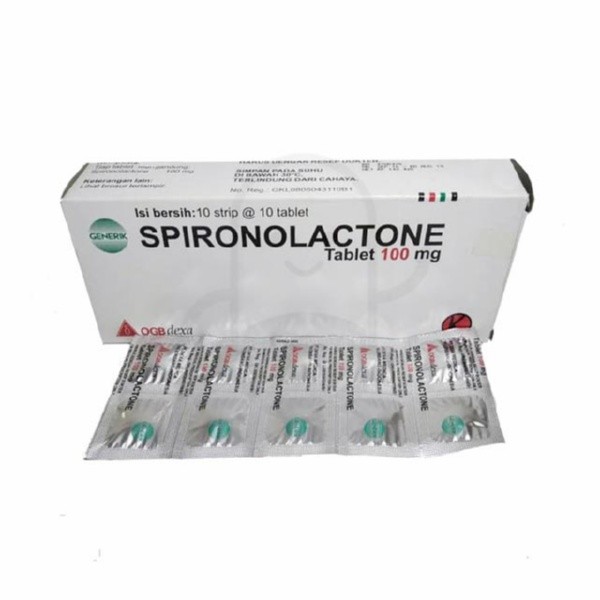 Jual Spironolactone Ogb Dexa Medica 100 Mg Box 100 Tablet / Diuretik ...