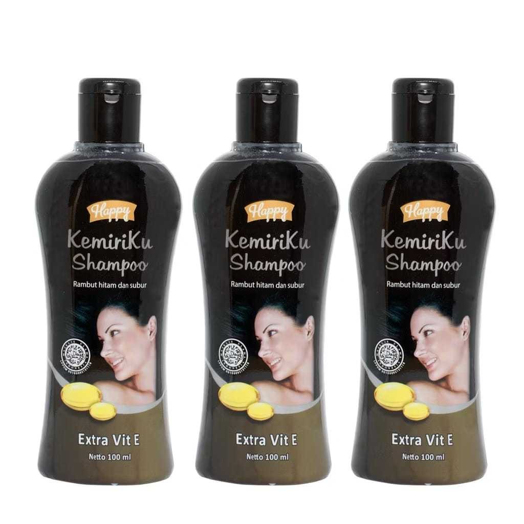 Jual SHAMPOO KEMIRI HAPPY KEMIRIKU 100 ML | Shopee Indonesia