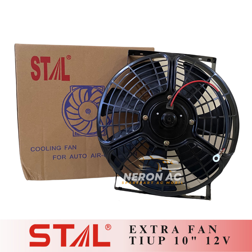 Jual EXTRAFAN EXTRA FAN KIPAS TIUP BESI 10" INCH 12V STAL 0214 | Shopee ...
