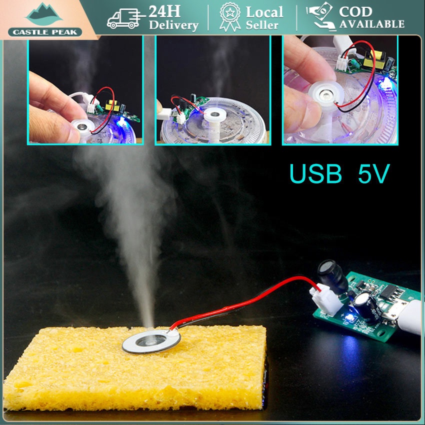 Jual Humidifier DIY Kits Mist Maker Dan Driver Papan Sirkuit Fogger ...