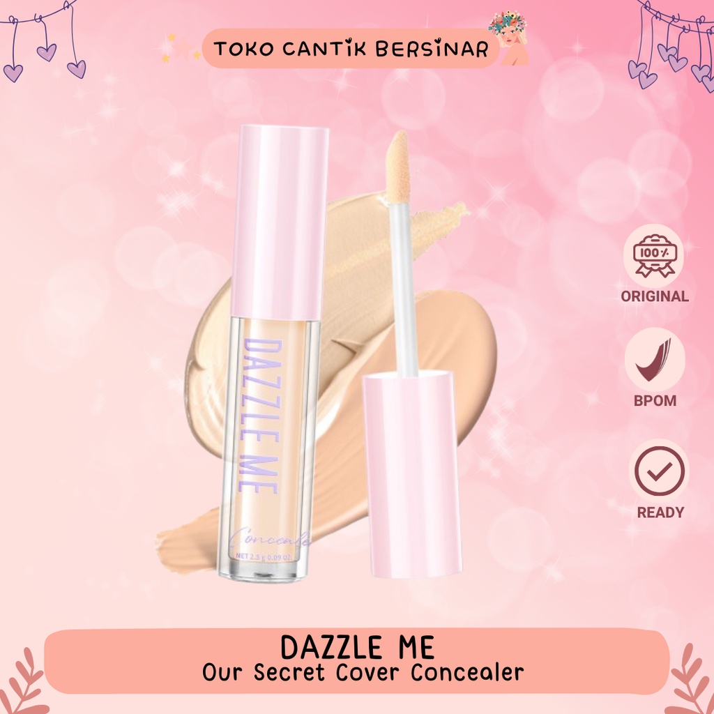 Jual New Shades Dazzle Me Our Secret Cover Concealer Liquid Makeup