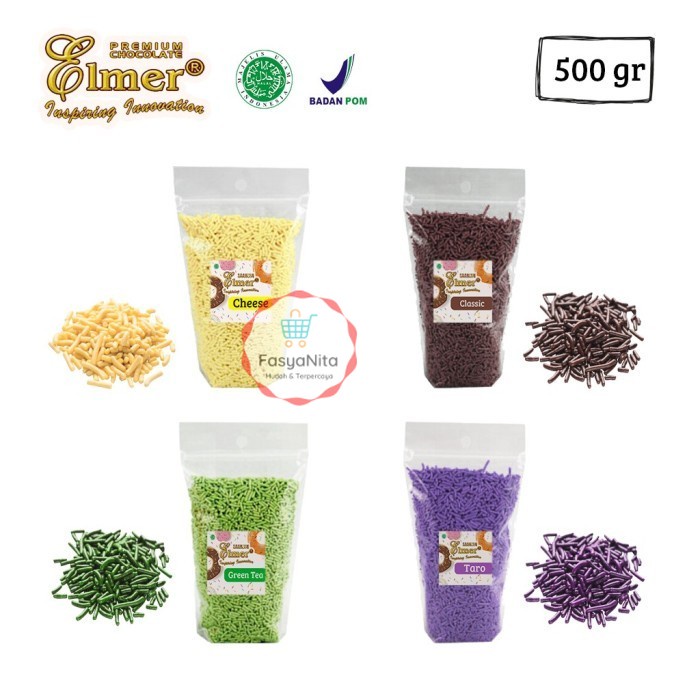 Jual Meses Elmer / Chocorice / Sprinkle [500 gr] - Cheese - FasyAnita ...