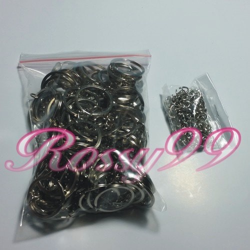 Jual [Terbaru] Ring Gantungan Kunci 3cm Tebal Pipih Gepeng Rantai Putar ...