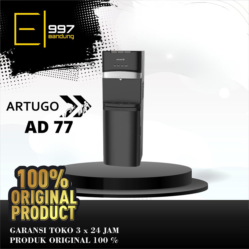 Jual Artugo AD 77 Hitam Dispenser Galon bawah Kompressor Low Watt ...