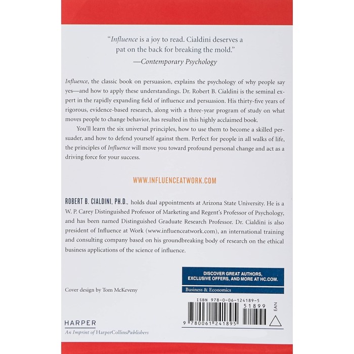 Jual Buku Influence: The Psychology of Persuasion, Revised Edition ...