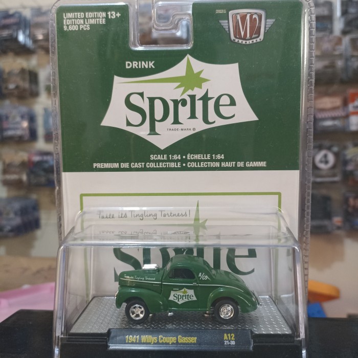 Jual DIECAST MAINAN ANAK M2 MACHINES SPRITE 1941 WILLYS COUPE GASSER | Shopee Indonesia