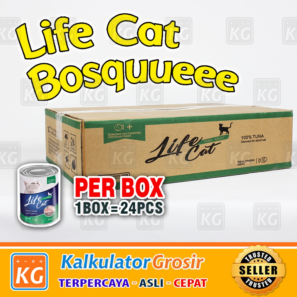 Jual JM66TG Life Cat Kaleng 1 Box Makanan Kucing Basah Kitten Adult ...