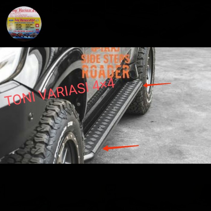 Jual Foot Step Triton Hilux Navara FordRanger Pajero Fortuner | Shopee ...
