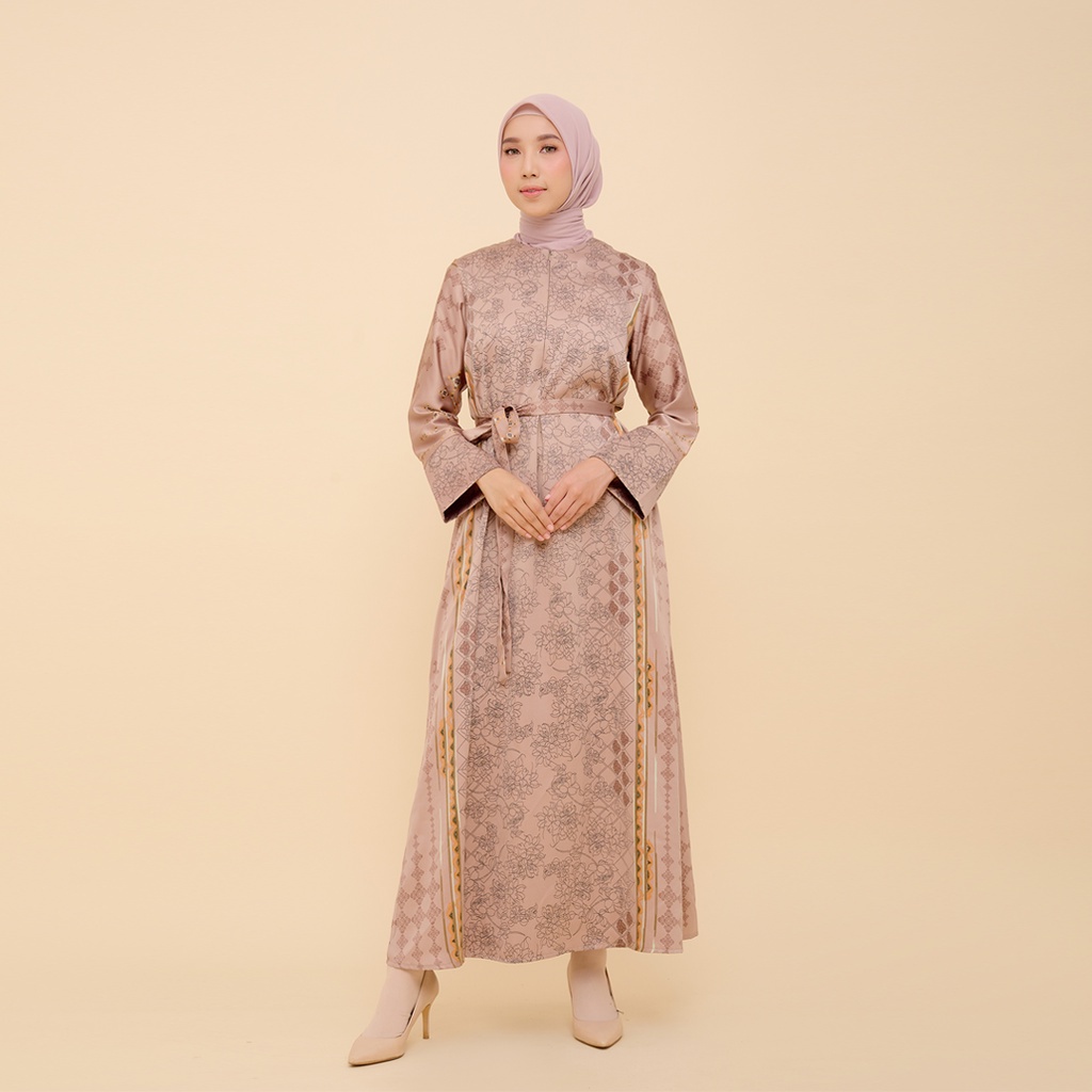 Jual BIA by Zaskia Mecca - Shamora Wine Dress - Silk Road Expedition ...