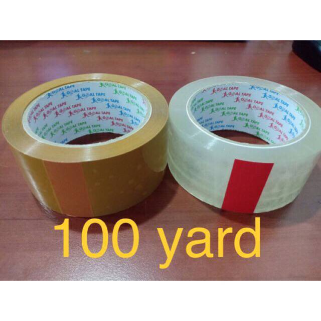 Jual 1 ROLL LAKBAN GOAL TAPE 2 INCH 48 MM x 100 YARD 23 MICRON | Shopee ...