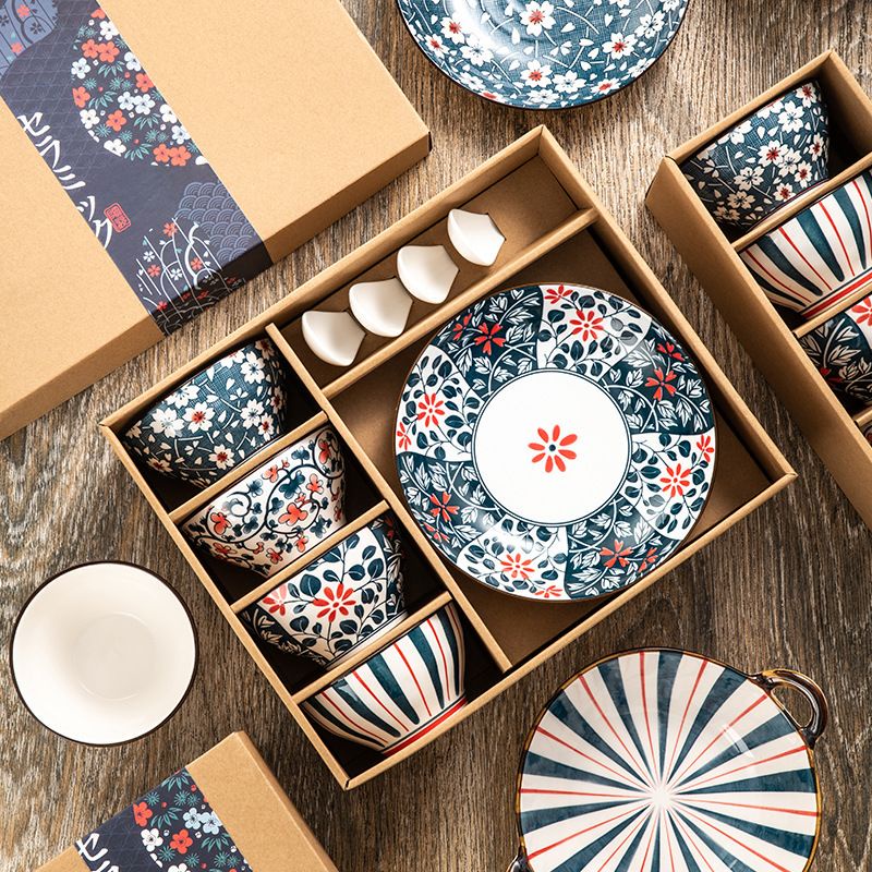 Jual Japanese Bowl Style set / Set mangkuk keramik ala jepang / set ...