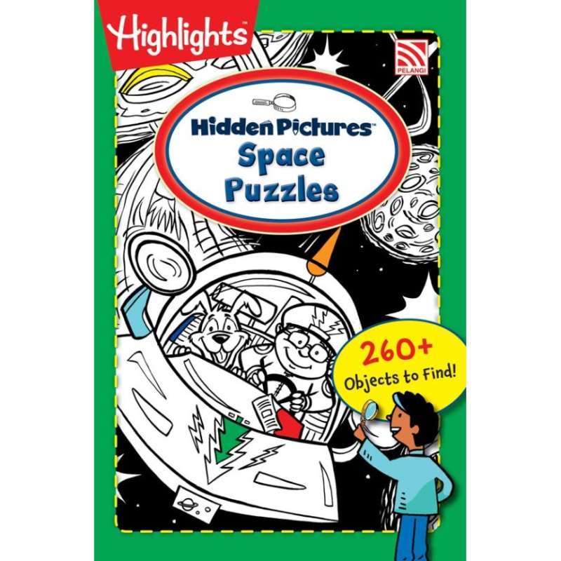 Jual Penerbit Pelangi Hidden Pictures Space Puzzles | Shopee Indonesia