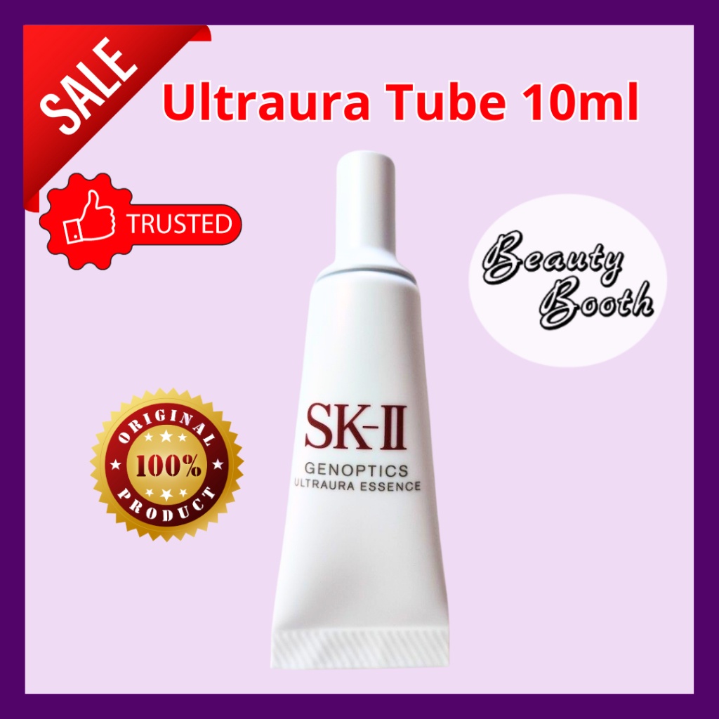 Jual SK-II SK2 SKII Genoptics Aura Essence 10ml TUBE Ultraura Ultra aura 10 ml | Shopee Indonesia