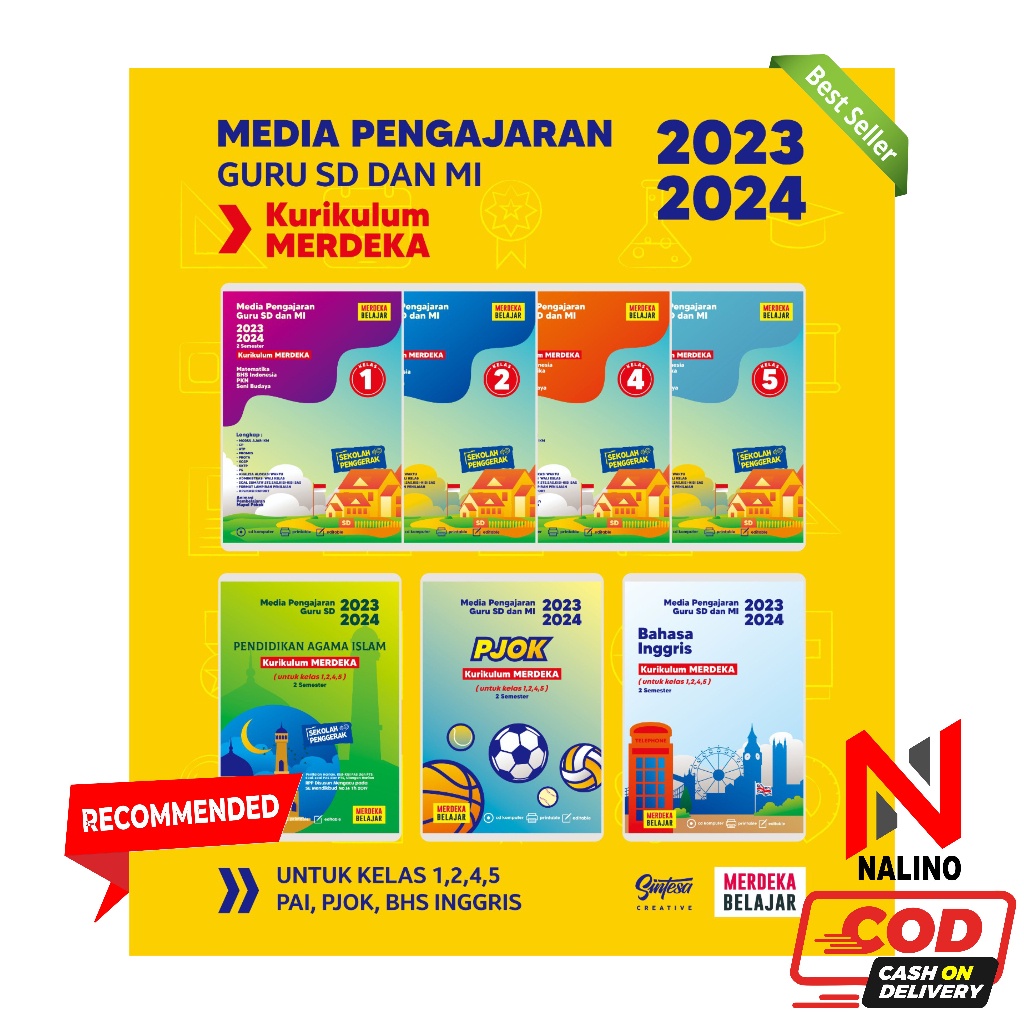 Jual CD RPP KURIKULUM MERDEKA / MODUL AJAR KURIKULUM MERDEKA SD KELAS 1245 - PJOK - PAI - BAHASA ...