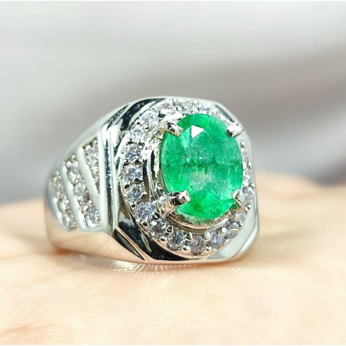 Jual Batu Zamrud Colombia (EMERALD BERYL) Asli Natural Top Quality ...