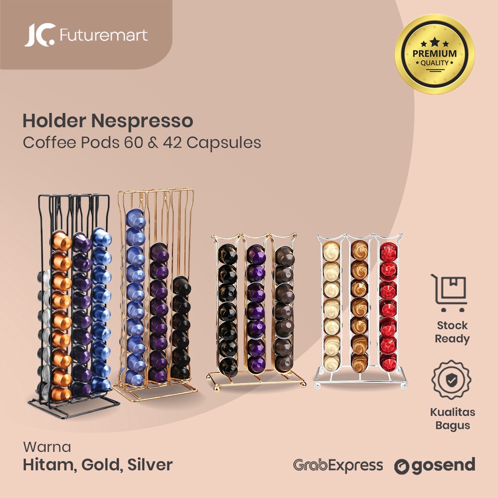 Jual Nespresso capsules holder stand rack Tempat kapsul kopi | Shopee ...