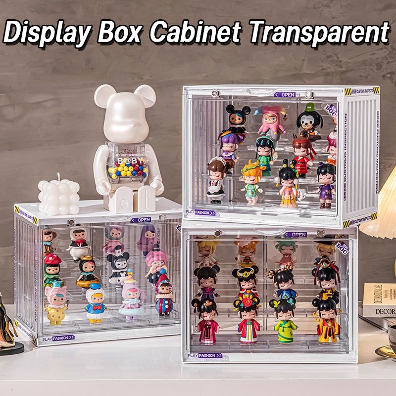 Jual Display Box Cabinet Transparent Rak Display Mainan Gantung /Rak ...