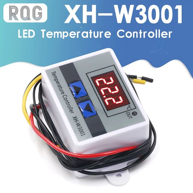 Jual XH-W3001 XH W3001 220V DIGITAL TEMPERATURE CONTROLLER THERMOSTAT ...