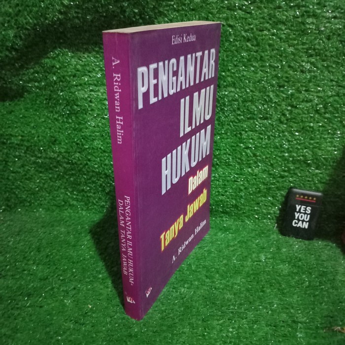 Jual Buku Pengantar Ilmu Hukum dalam Tanya Jawab A Ridwan Halim | Shopee Indonesia
