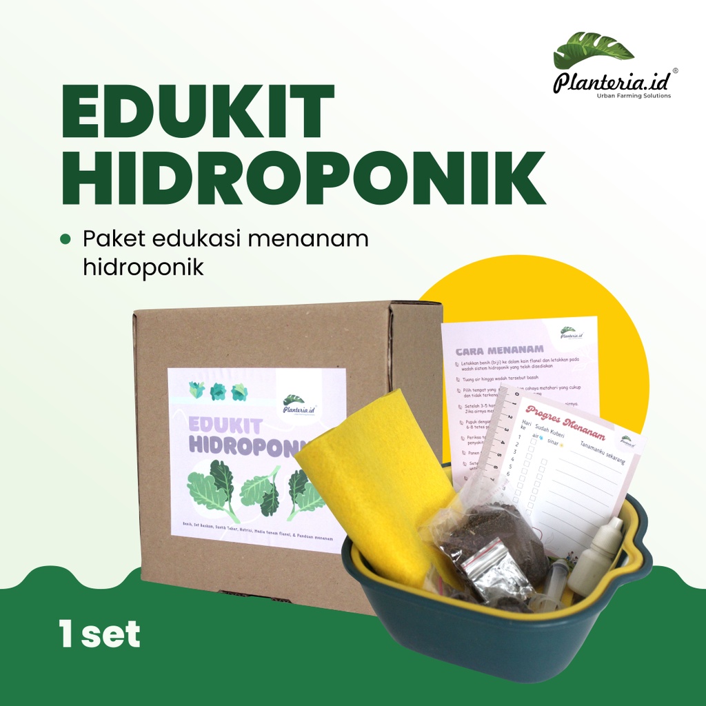 Jual Paket Hidroponik Pemula lengkap untuk Anak Mainan Edukatif ...