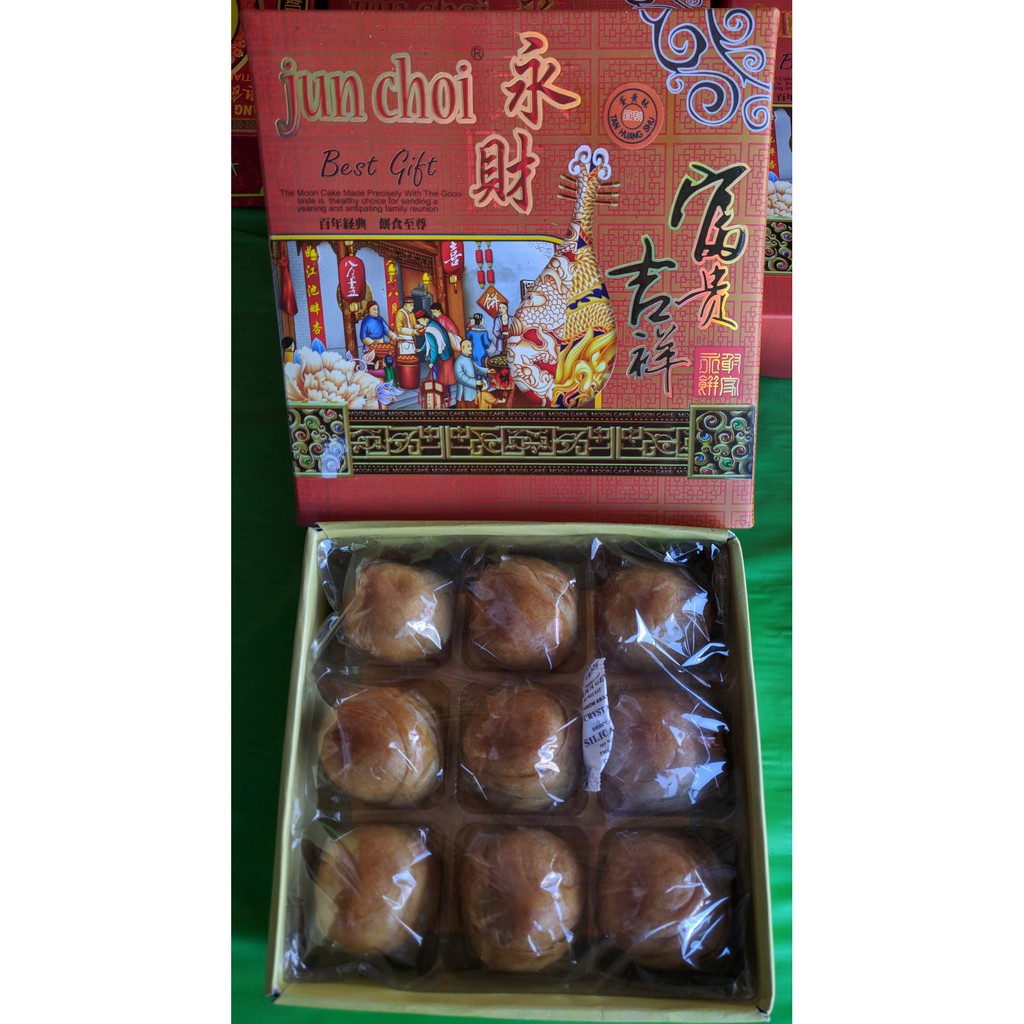 Jual Moon Cake - Kue Bulan Premium Tan Huang Shu Su Telur Asin Jun Choi ...