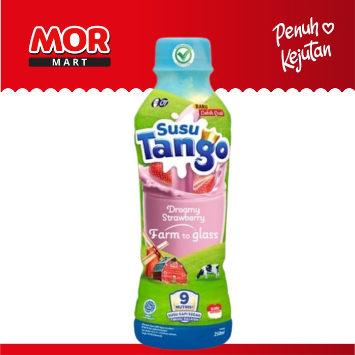 Jual TANGO Susu Dreamy Strawberry 250ml Minuman Rasa Strawberry ...