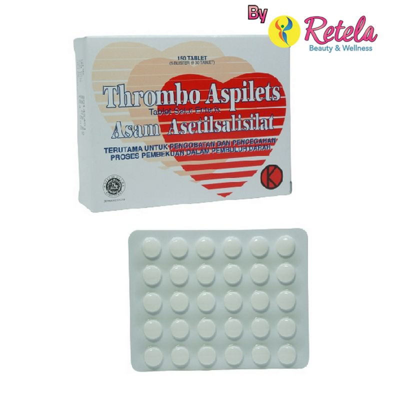 Jual Thrombo Aspilet 80 Mg 1 Strip 10 Tablet | Shopee Indonesia
