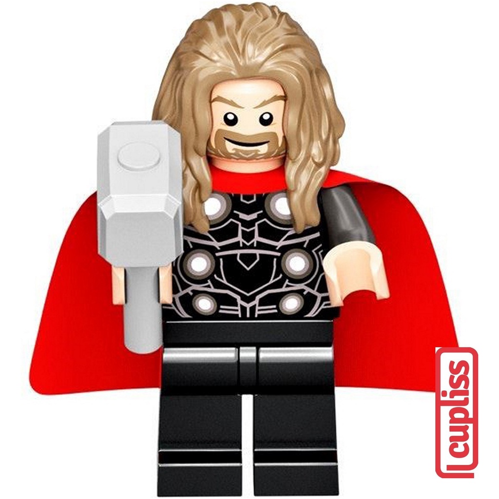 Jual PART OUT LEGO SH734 Thor Long Hair Superheroes Minifigure Figure ...