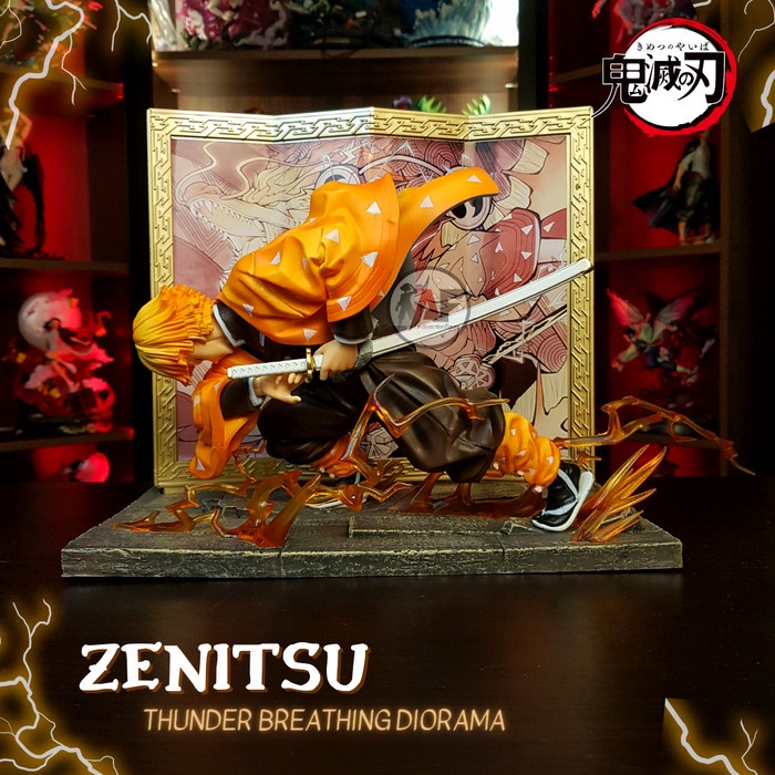 Jual Statue Demon Slayer Agatsuma Zenitsu Sleep Thunder Breathing ...