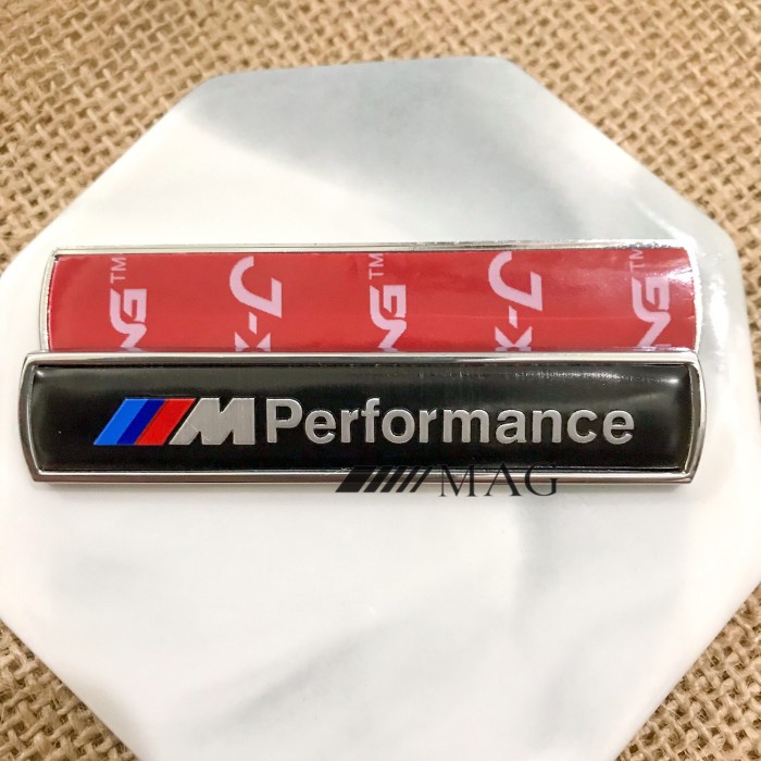 Jual Emblem 3D Alumunium BMW MotorSport M3 M Performance Sticker Plate ...